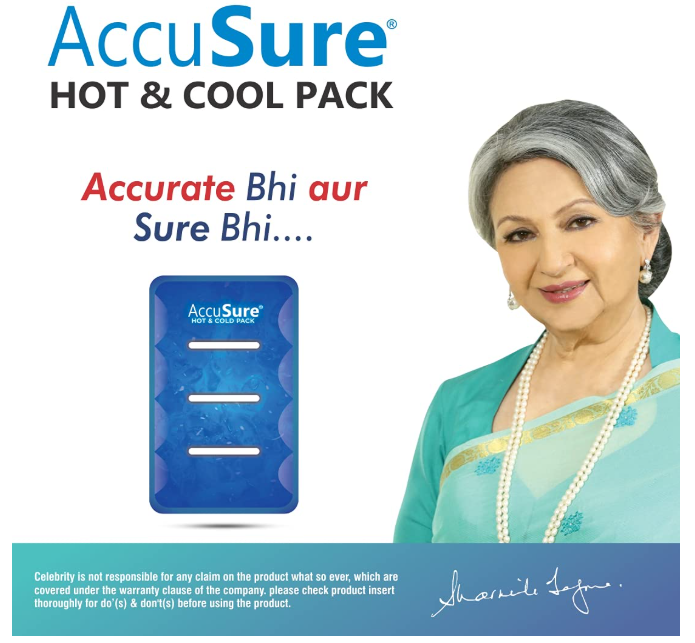 AccuSure Reusable Gel Based Hot & Cool Pack – Shivani Surgicals