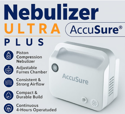 AccuSure Ultra Plus Nebulizer – Shivani Surgicals