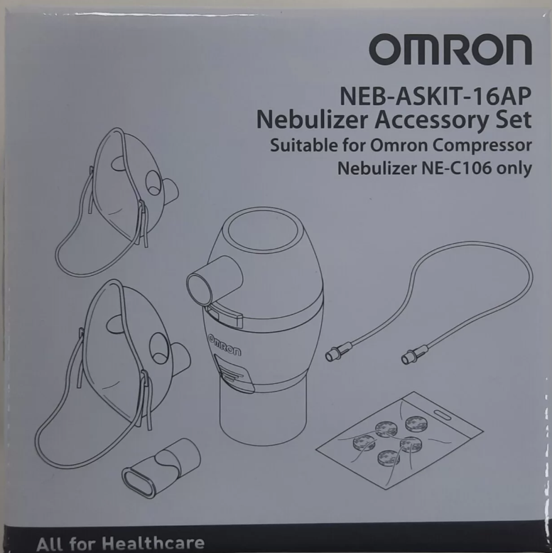 Omron NEB-ASKIT-16AP Nebulizer Accessory Set – Shivani Surgicals